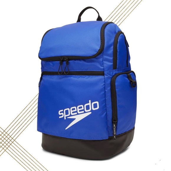 Speedo | Bags | Speedo Swim Printed Teamster Backpack 2 35l Deep Blue ...